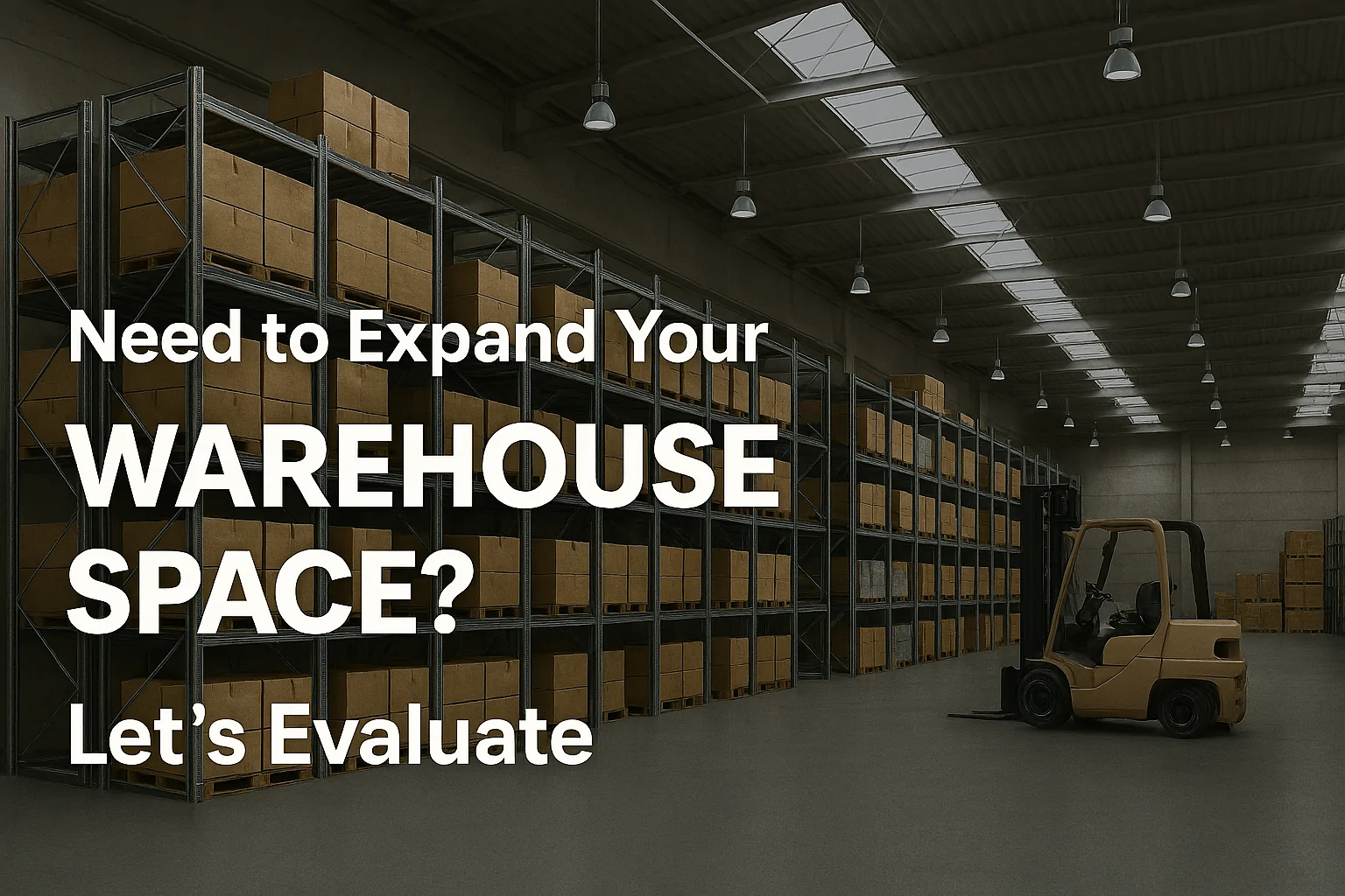 Need to Expand Your Warehouse Space? Let’s Evaluate. - Action Lift